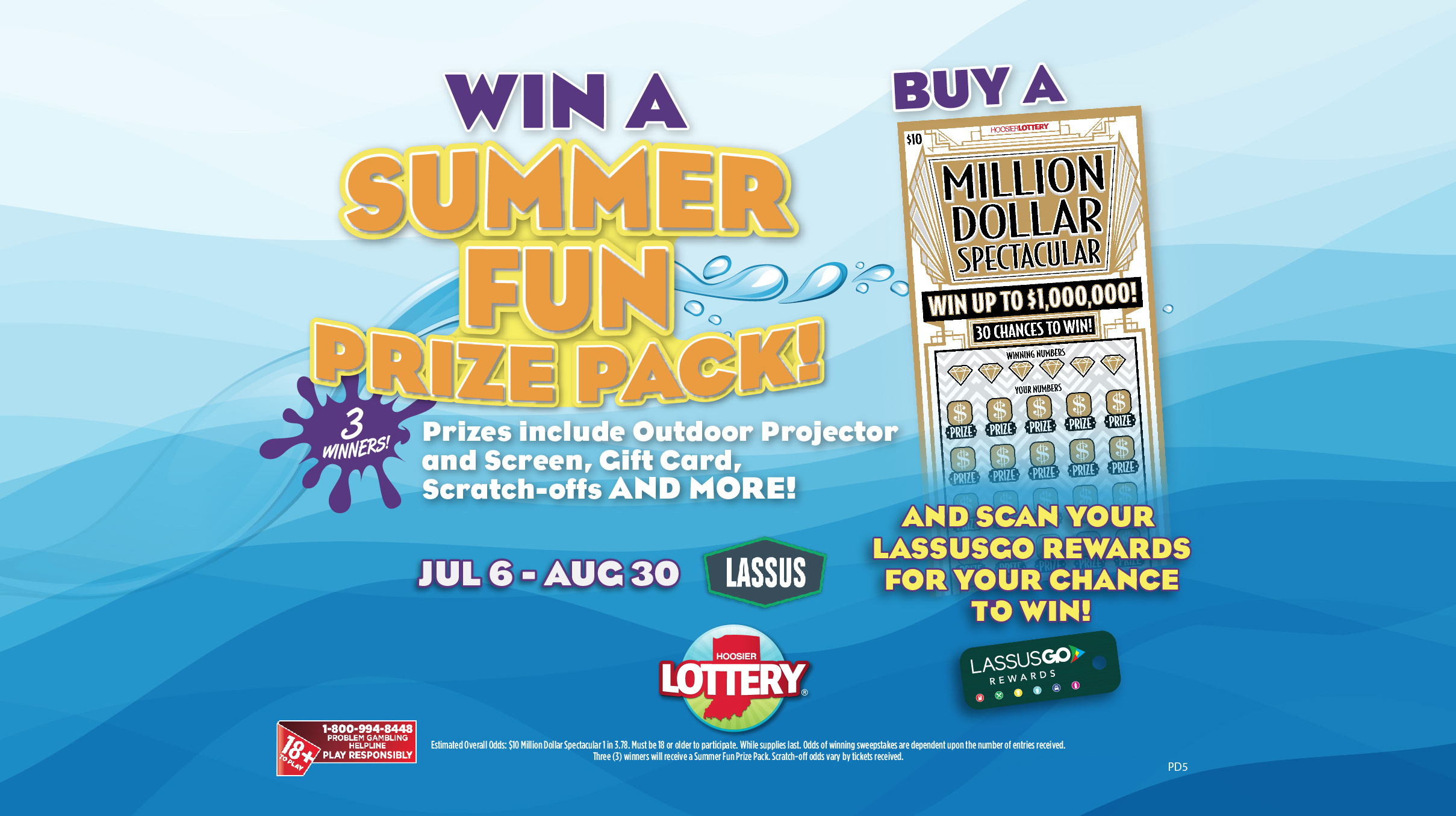 Summer Fun with Hoosier Lottery & Lassus!
