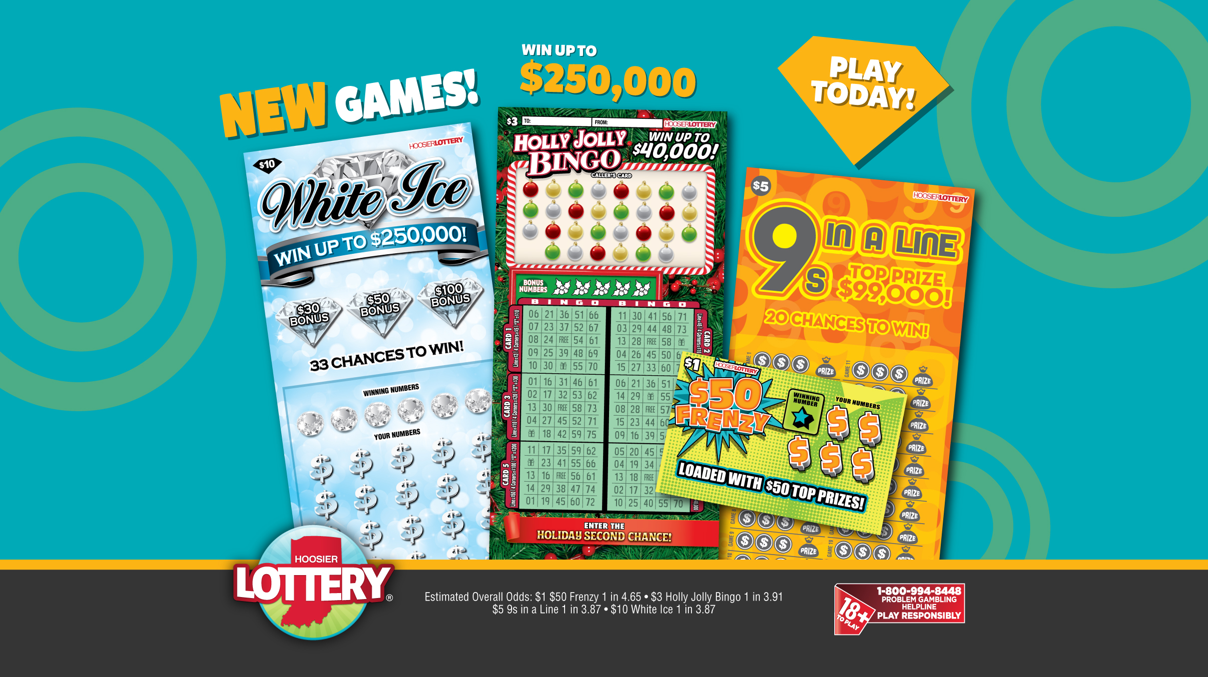 New Lottery Games!